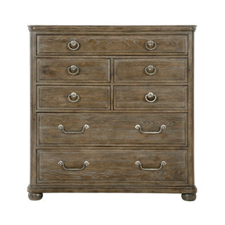 Bernhardt Rustic Patina Drawer Chest, Peppercorn Finish - French ...