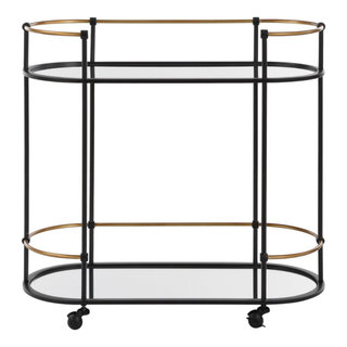 Uttermost Pascal Brass Drink Table - Transitional - Side Tables And End Tables - by Uttermost ...