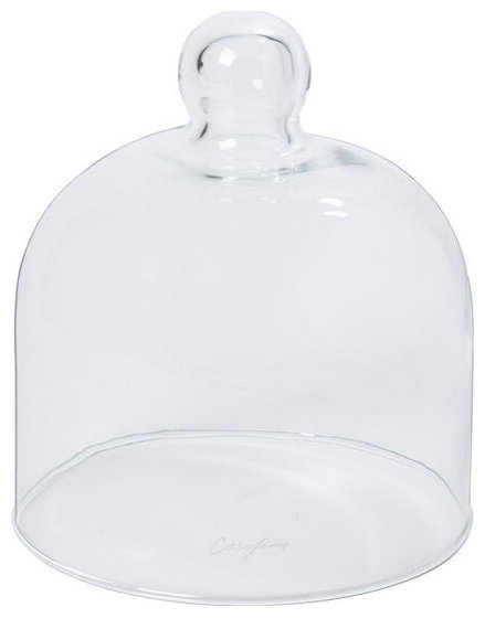 Casafina Cook & Host Footed Cake Plate With Glass Dome, 6" - Transitional - Dessert And Cake ...