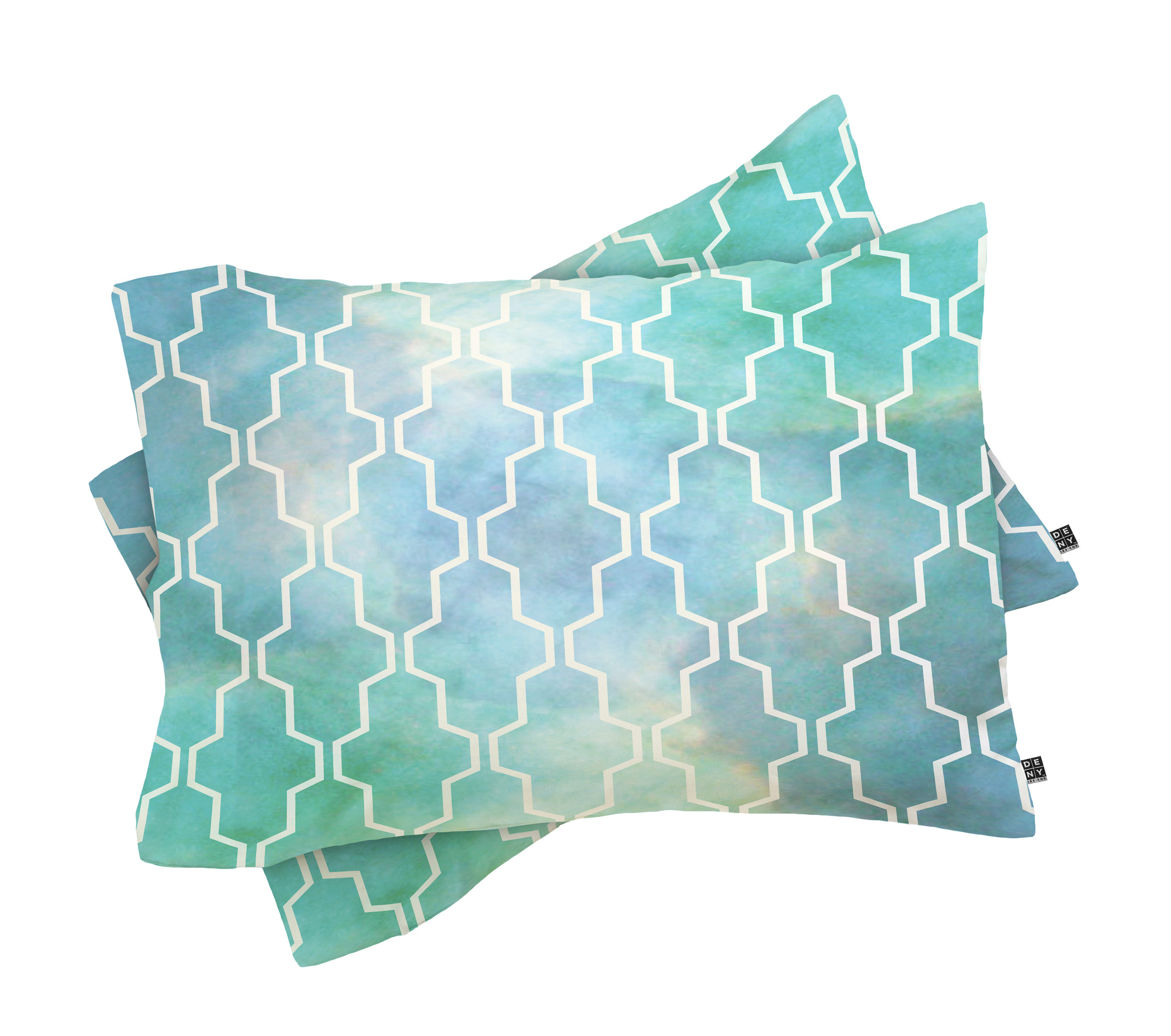 Deny Designs Gabi Catalyst Pillow Shams, King, King - Mediterranean ...