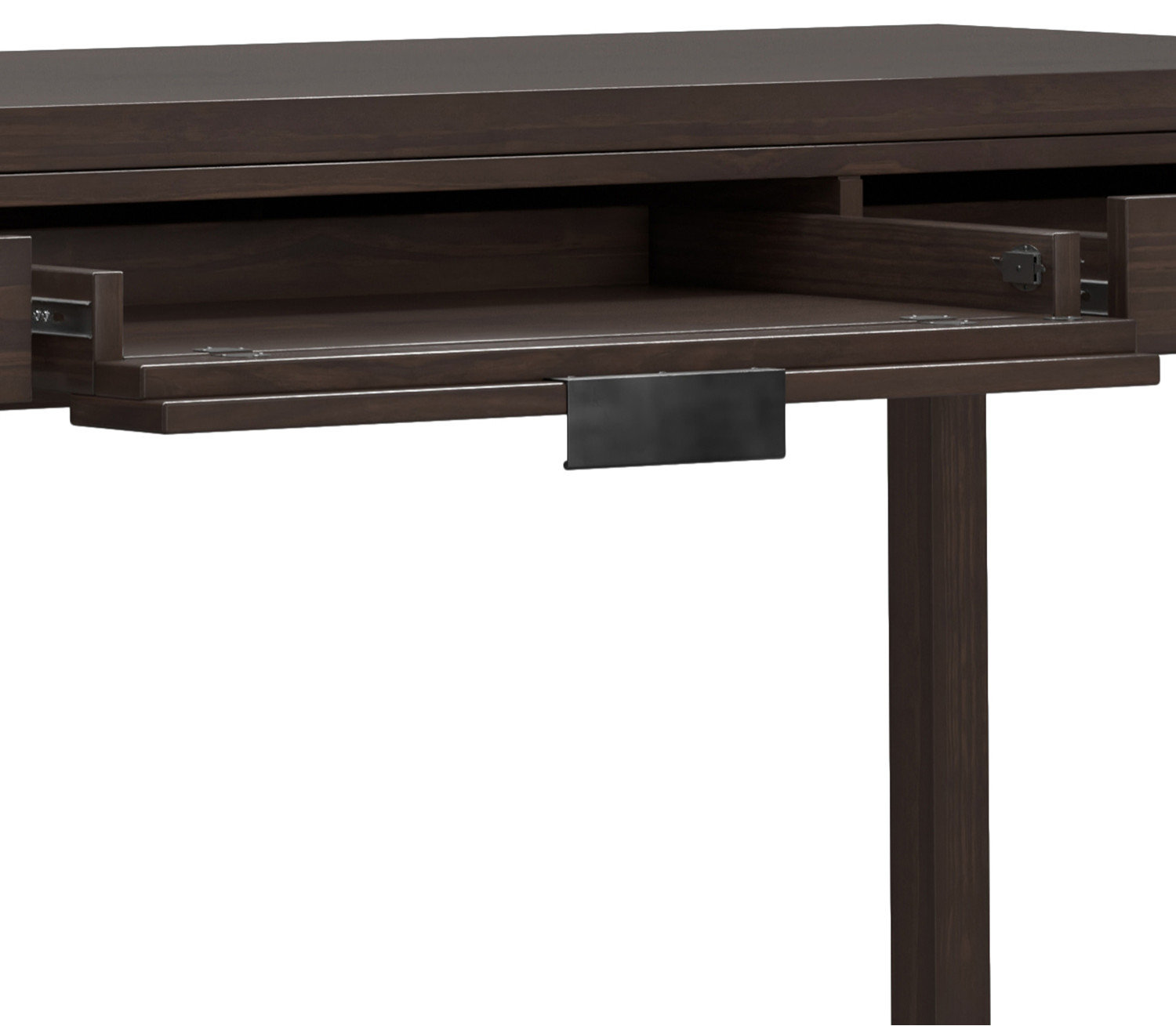 Hollander Solid Wood Wide Desk - Transitional - Desks And Hutches - by ...