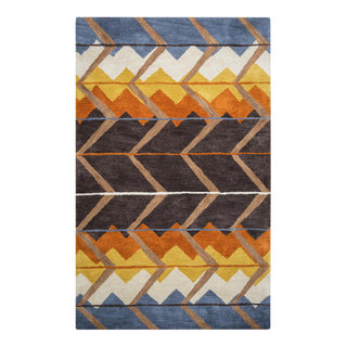 Rizzy Home TL9150 Tumble Weed Loft Area Rug Multi, 8' x 10 ...