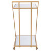 Alto Bar Cart Mirror and Gold - Contemporary - Bar Carts - by Zuo Modern Contemporary | Houzz