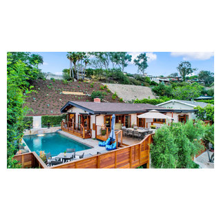Second Floor Pool with an Ocean View - Contemporary - Deck - Orange ...