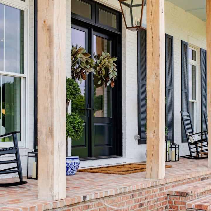 75 Brick Porch Column Ideas You'll Love - December, 2025 | Houzz