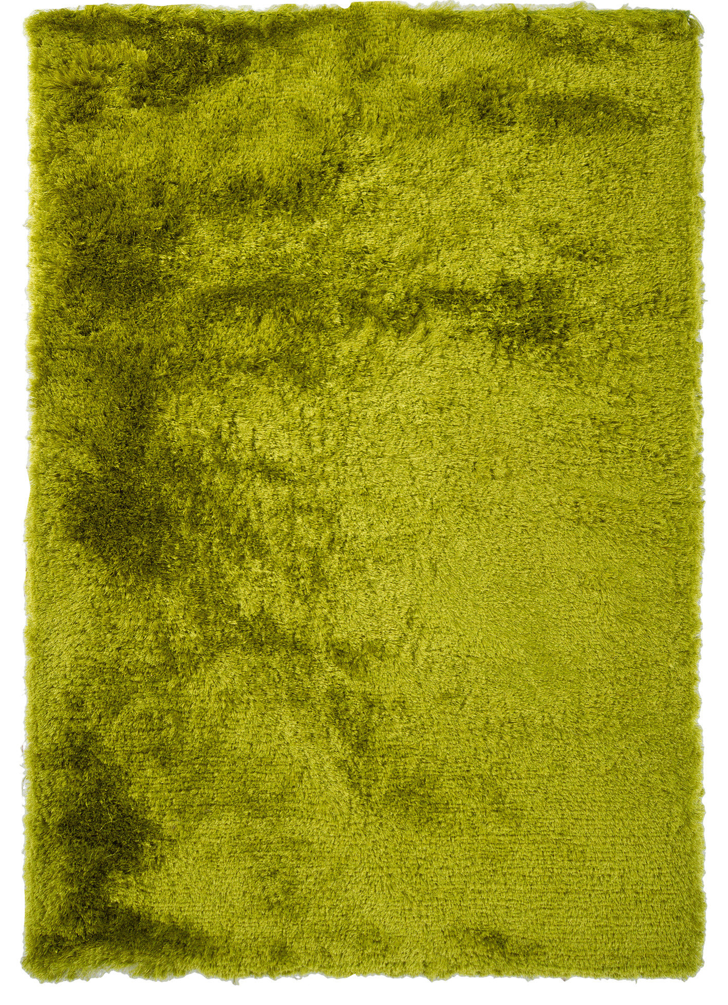 Chandra Rugs Naya Hand-Woven Contemporary Shag Rug, Rectangular Green 5 ...