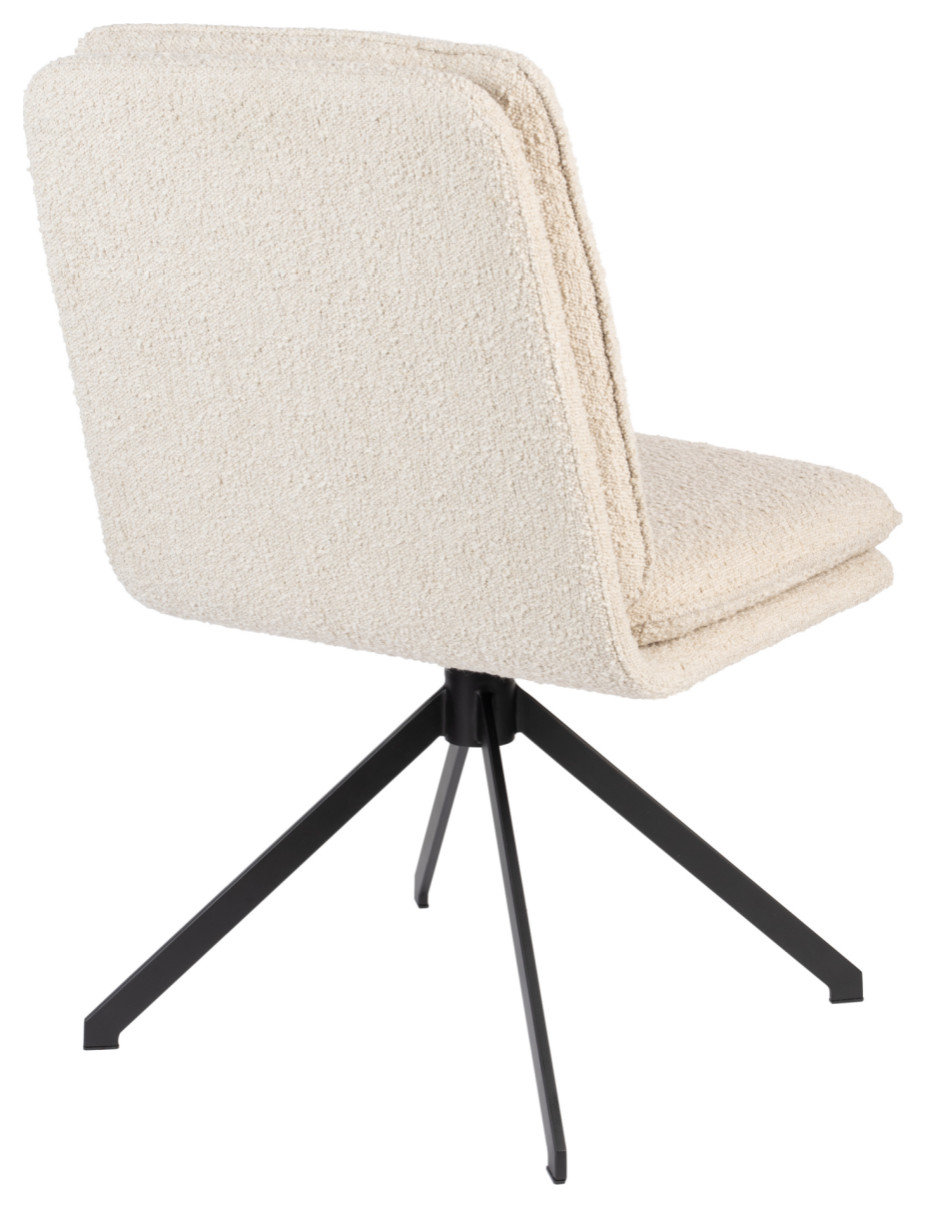 White Quadrupod Chairs, 2, Zuiver Tyler - Midcentury - Dining Chairs ...