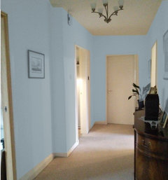 What to do with odd shaped hallway?