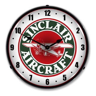 1102295 Sinclair Aircraft Clock - Contemporary - Wall Clocks - by ...