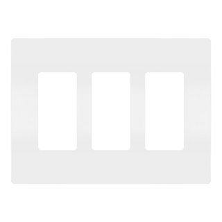 Legrand Radiant Screwless Wall Plate Plastic Sub Plate 3G, White ...