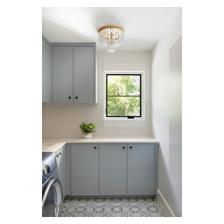 Organic Modern & Livable Luxury - Scandinavian - Laundry Room ...