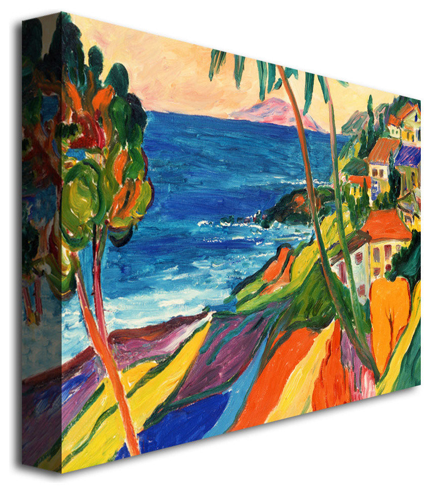 'Mapli Maui' Canvas Art by Manor Shadian, 35" x 47" - Tropical - Prints ...