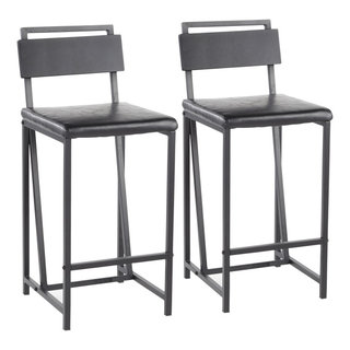 Gia Counter Stool, Set of 2 - Transitional - Bar Stools And Counter ...