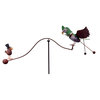 Rustic Metal Kinetic Birds Spinning Balancer Garden Stake - Rustic ...