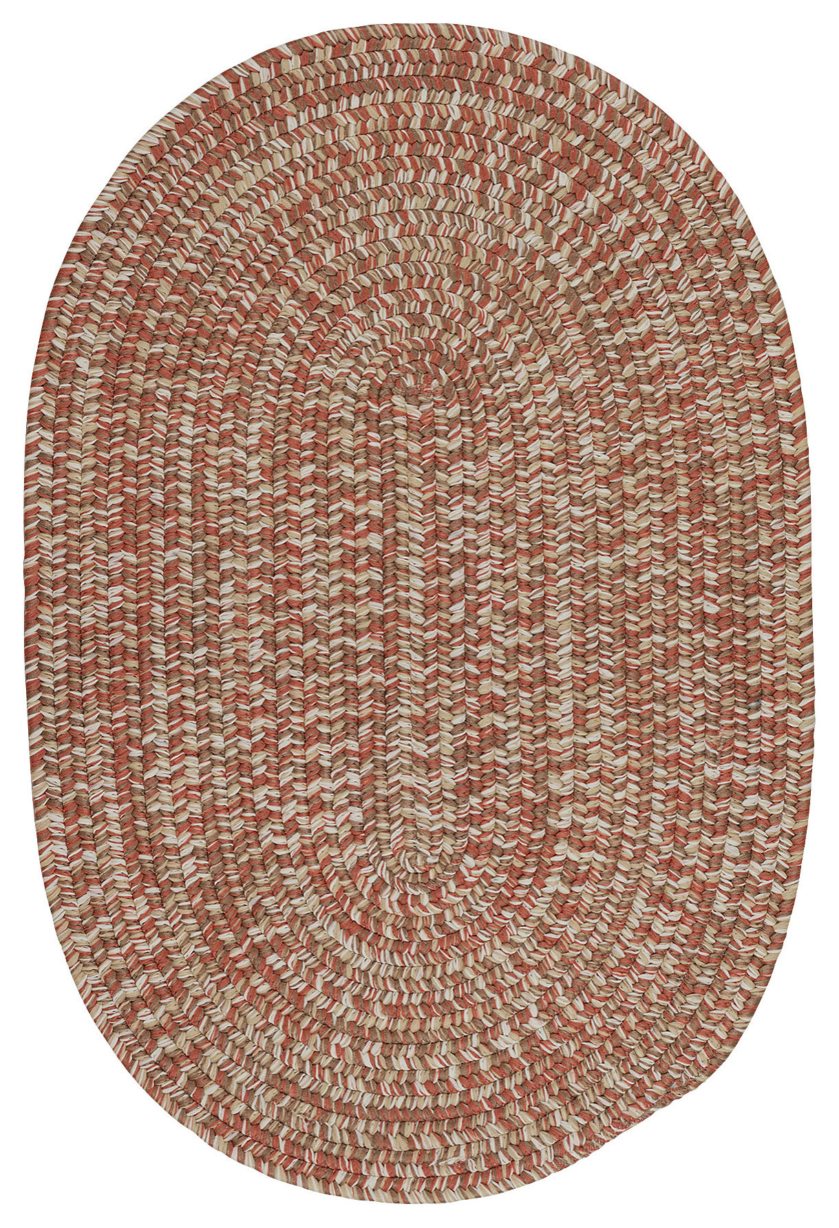 Colonial Mills Carrington Tweed Braided Area Rug, 11x11 - Contemporary ...