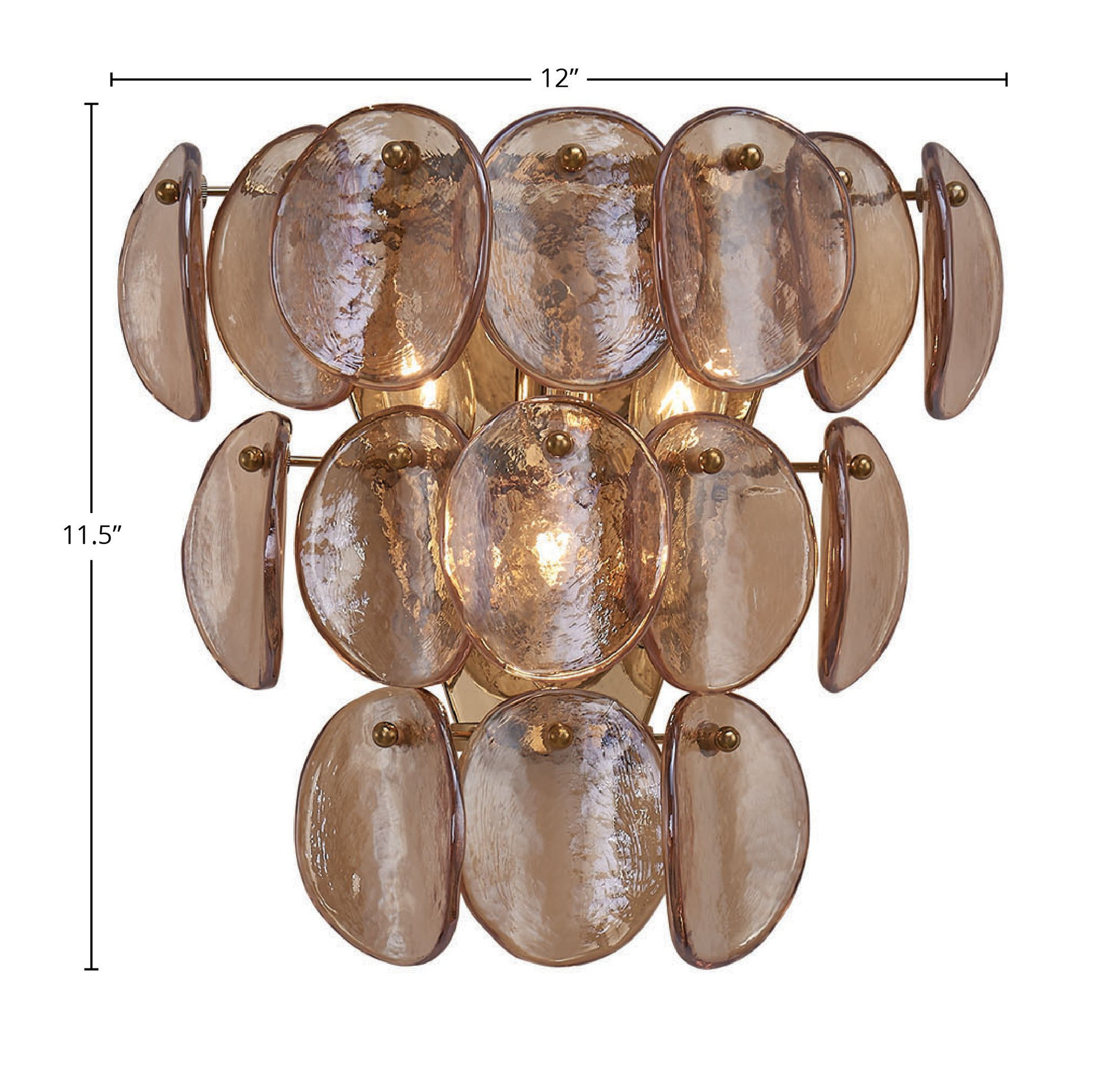 Uroko Wall Sconce - Contemporary - Wall Sconces - by Allegri Crystal by ...
