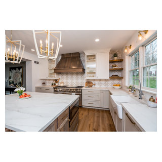 Classic Modern Farmhouse - Farmhouse - Kitchen - Philadelphia - by ...