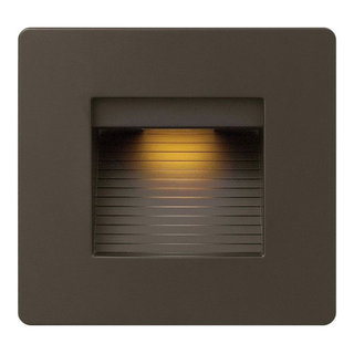 120V 4W LED Horizontal Double Gang Step Light - 4.75 Inches Wide by 4.5 ...