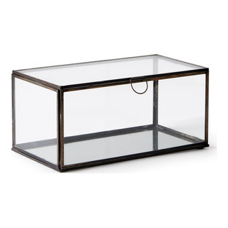 Arwen Rectangular Display Box, Black, 11x6x5, 11x6x5 - Transitional ...