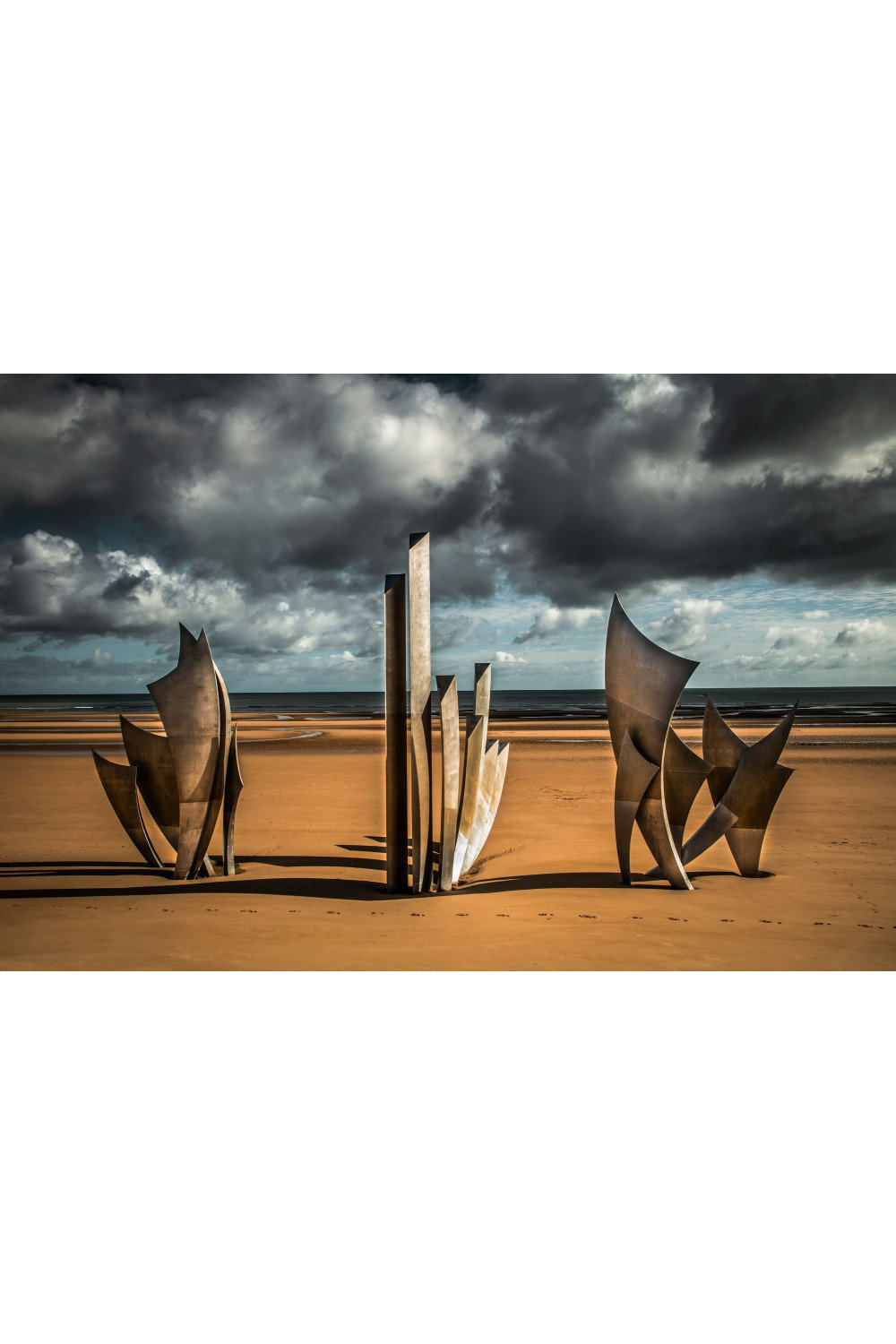 Blade Sculptures Photographic Art, Andrew Martin Sword Beach, Large ...