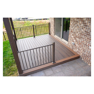 Ridge Premium Color Combination Deck with S110 Steel Railing ...