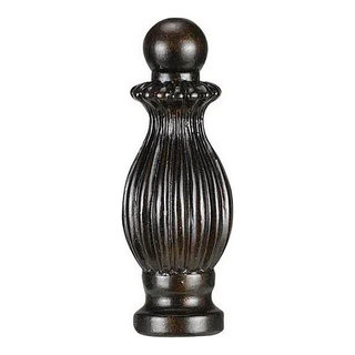 Brown Resin Finial, Finials, Fa-5005C - Transitional - Lighting ...