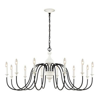 Val de Loire 12 Light Chandelier In Traditional Style, 23"Hx48"W ...