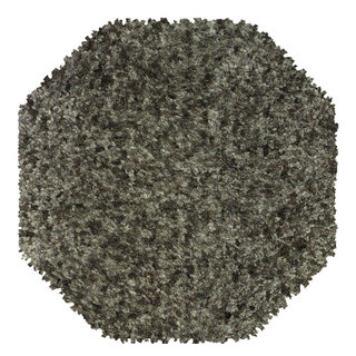 Dalyn UT100 Silver Area Rug, Octagon 10' x 10' - Contemporary - Area ...