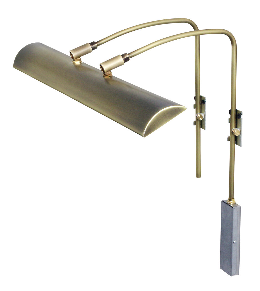 Zenith 24" LEDZ Picture Light, Antique Brass - Transitional - Display ...