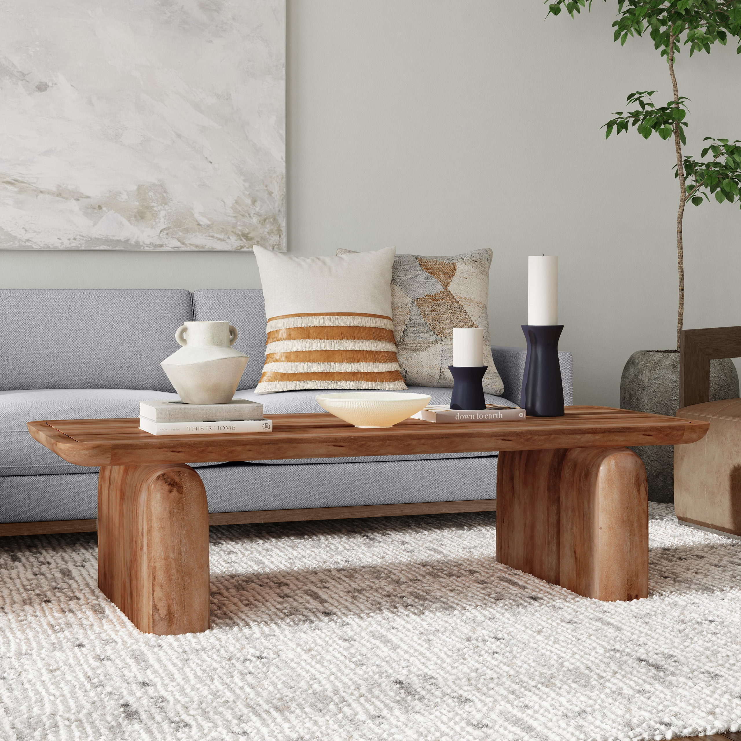 Chloe 68" Coffee Table - Transitional - Coffee Tables - by Kosas | Houzz