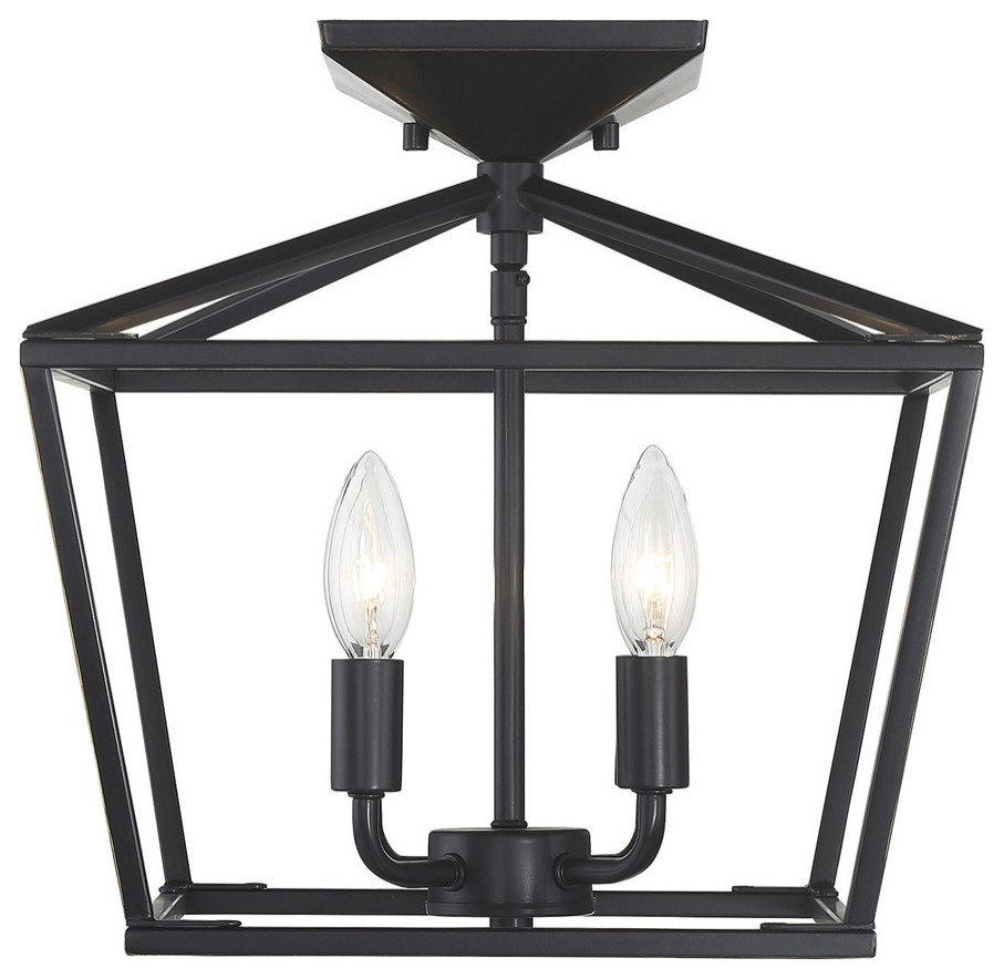 Savoy House Townsend 4-Light Classic Bronze Semi-Flush Mount 6-328-4-44 ...