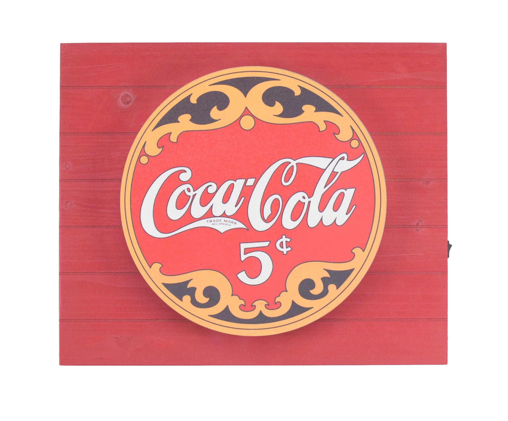 American Art Decor Vintage Coca Cola Soda Metal Backlit LED Sign, 15 "H ...