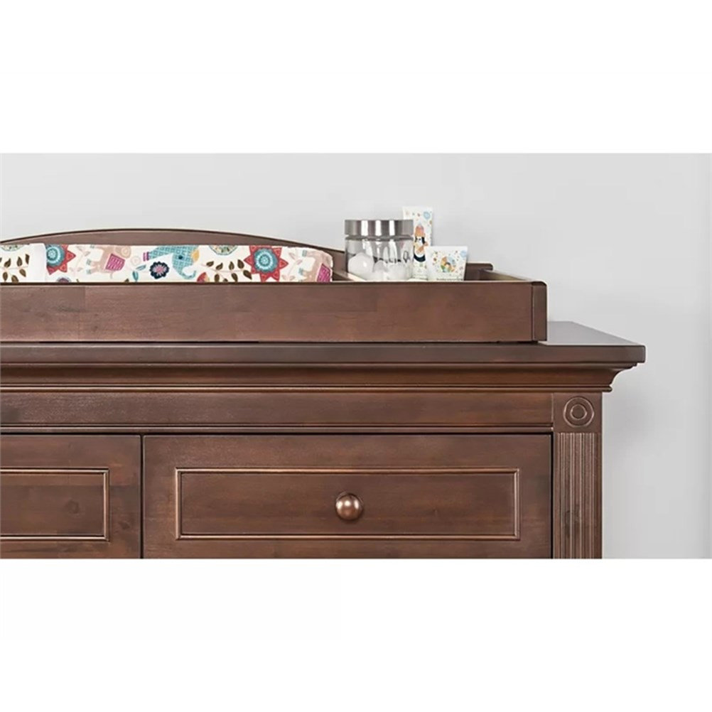 Baby Cache Montana Traditional Wood Changing Station in Espresso ...