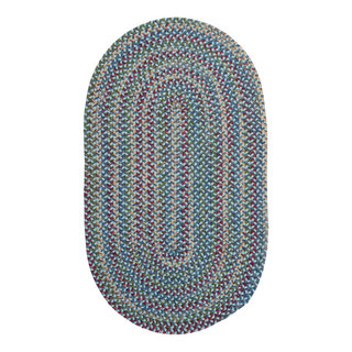 Colonial Mills Worley Oval Braided Rug, 5X7 - Contemporary - Area Rugs ...