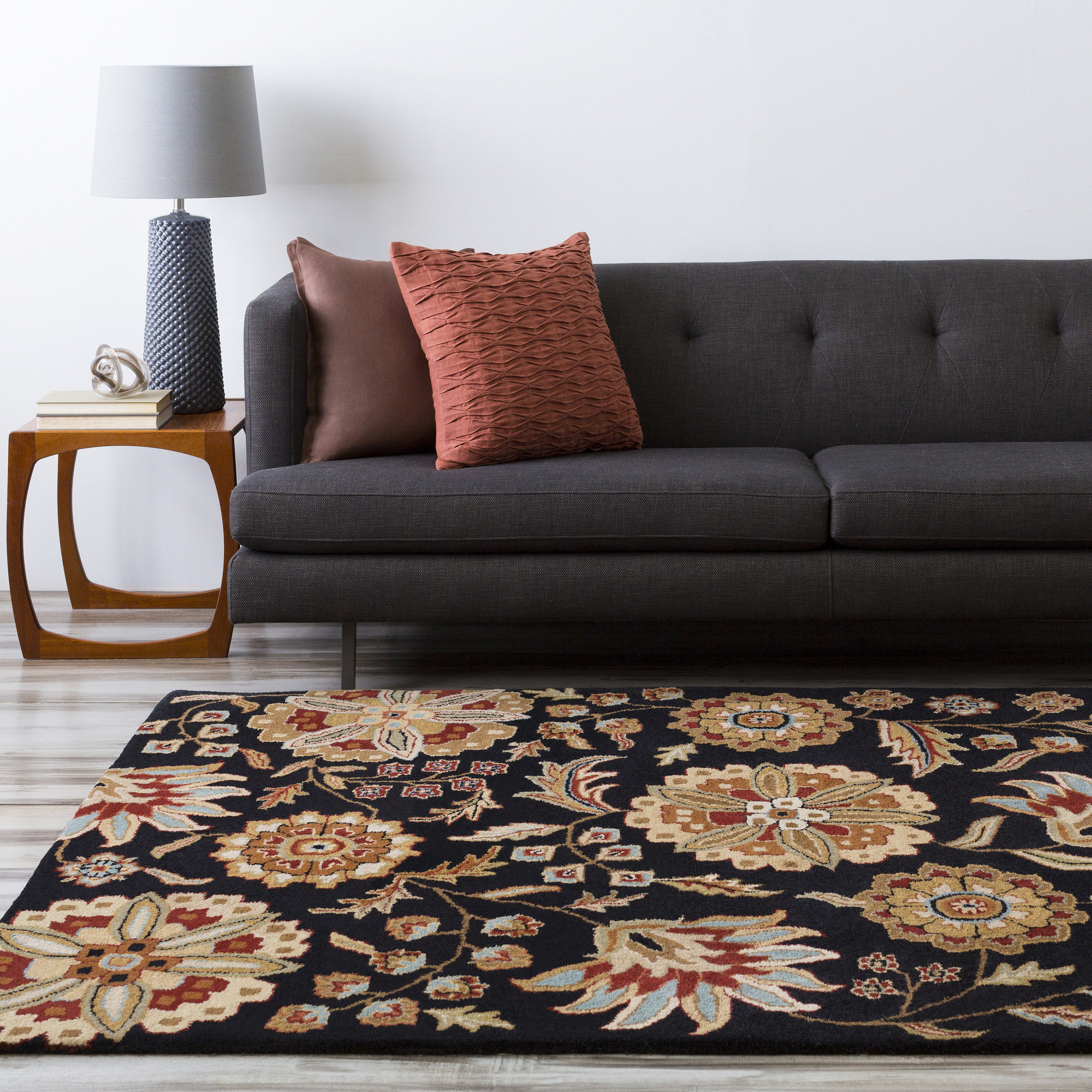 Athena Area Rug, 6' Square - Traditional - Area Rugs - by Surya | Houzz