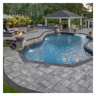 Cambridge Pavingstones - Modern - Pool - New York - by Cambridge ...