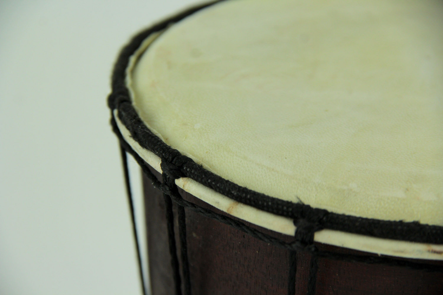 Aboriginal Dot Painted Dolphin Wooden Coastal Theme Djembe Drum 11 inch ...