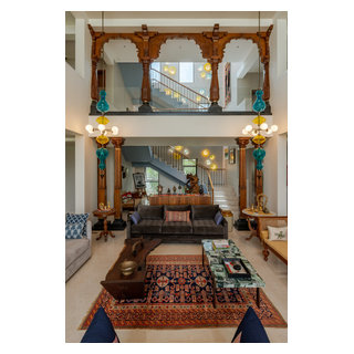 Traditional South Indian Villa - Indian - Bengaluru - by Pixcelcraft ...