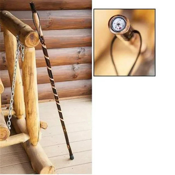 Manual Woodworkers & Weavers Walking Stick with Compass - Set of 4 ...