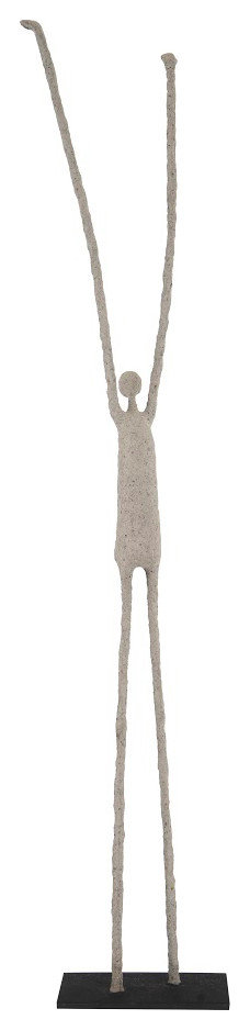 Human Sculpture, Hands Up, Paper Mache - Contemporary - Decorative ...