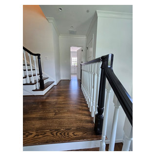 121_Elegant Floating Staircase, Chevy Chase, MD 20815 - Contemporary ...