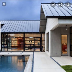 Exterior color advice with silver metal roof