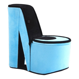 9" Tall Display Jewelry Box, Hidden Storage, High Heel Shoe Design ...