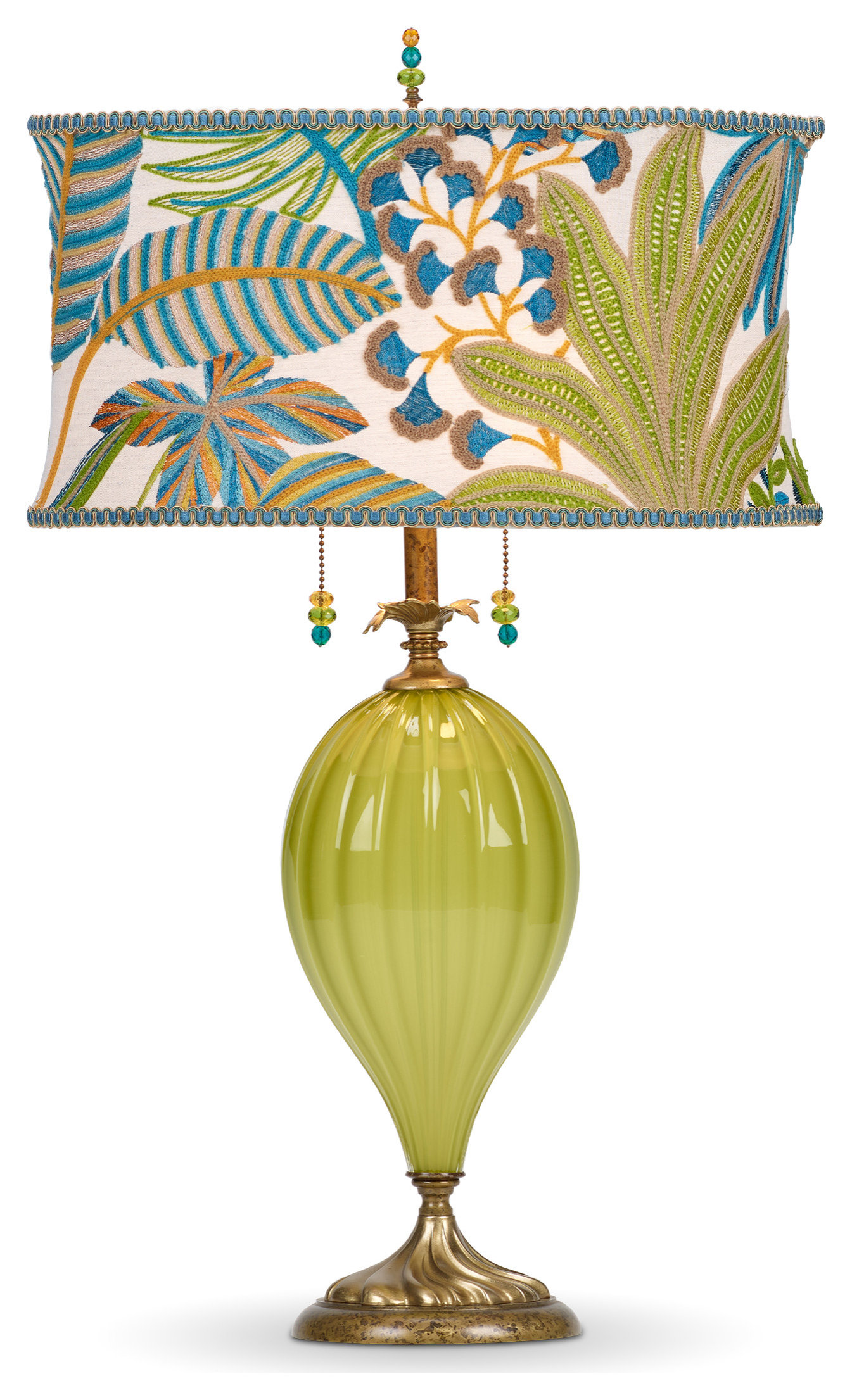Fern Table Lamp - Eclectic - Table Lamps - by Kinzig Design Home | Houzz