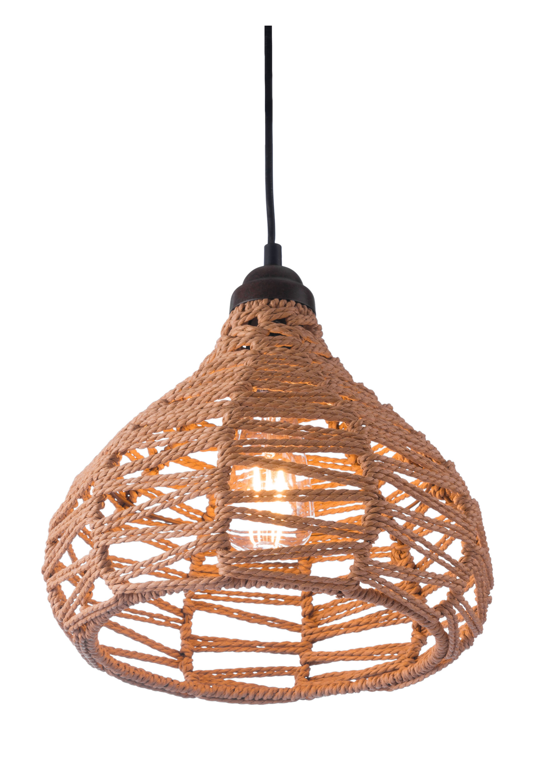 Nezz Ceiling Lamp, Natural - Beach Style - Pendant Lighting - by ...