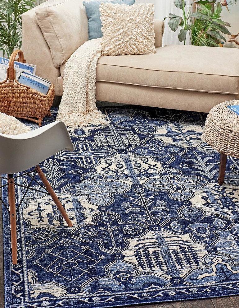 Unique Loom Cathedral La Jolla Rug, 3'3"x5'3" - Mediterranean - Area ...