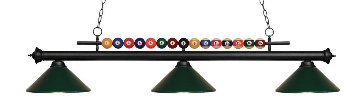 Shark 3-Light Billiard - Traditional - Kitchen Island Lighting - by ...