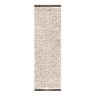 Surya Retro RET-2300 2'6"x8' Rug, Light Gray/Cream/Charcoal ...