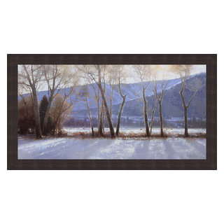 ''Beyond The Treeline'', 30 In.X55 In. Art - Contemporary - Prints And ...