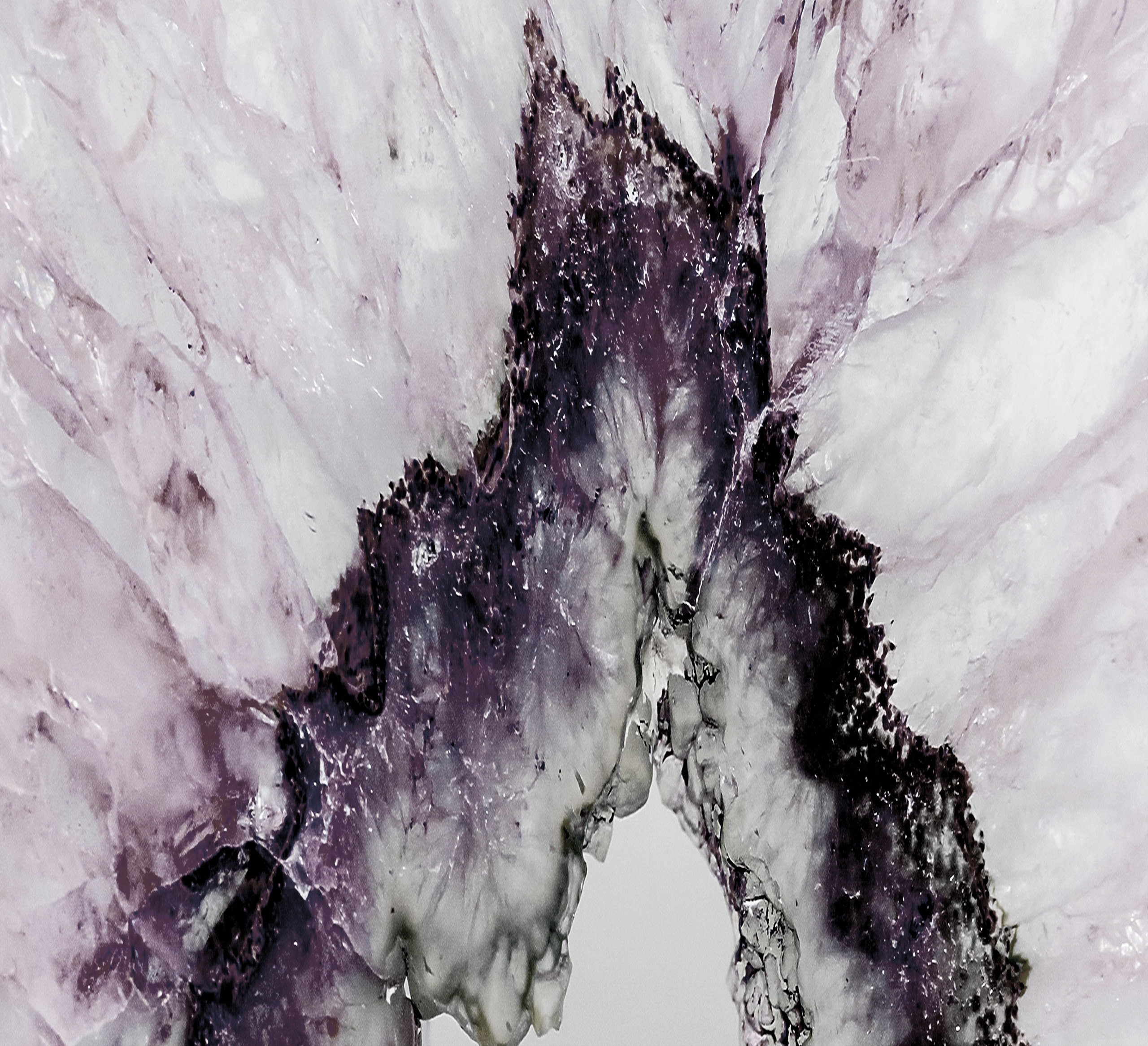 "Jagged Peak" Artwork, 18"x18" - Contemporary - Prints And Posters - by ...